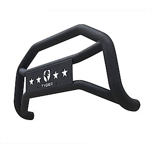 Tyger Auto TG-GD6F60098 Front Bumper Guard Compatible with 2004-2024 Ford F150 (Exclude Heritage, Raptor, 20-22 Diesel, 22-24 Lightning EV) | Textured Black | Light Mount | Bull Bar