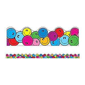 Carson Dellosa Smiley Faces Borders (1228)