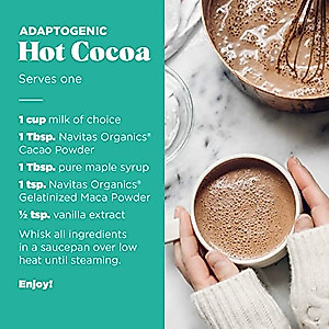 Navitas Organics Maca Gelatinized Powder, 16 oz. Bag, 90 Servings — Organic, Non-GMO, Glluten-Free (Pack of 1)