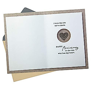 Hallmark Anniversary Card (Two Hearts)