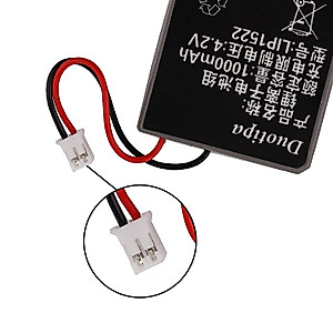 Duotipa Battery lip1522 Compatible with Sony PS4 4 Controller with Repair Tool Kit (Big Plug)