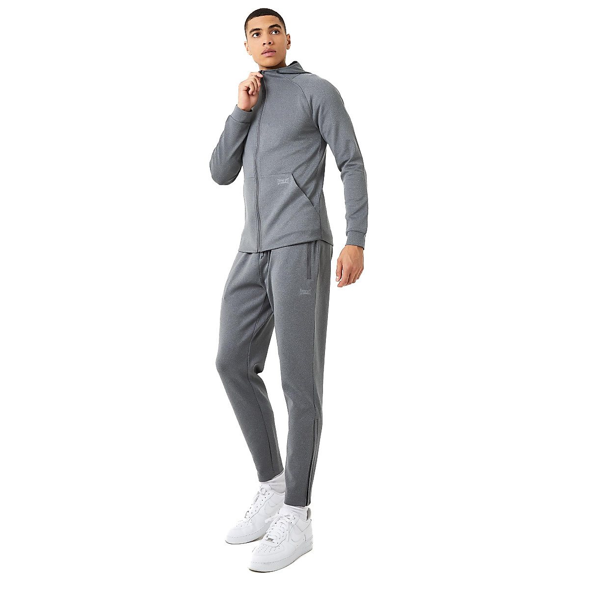 Everlast Mens Tracksuit Joggers Charcoal