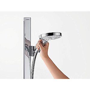 Hansgrohe 27648000 Raindance Select S 120, 3 Sprays with Unica'E Rail 90 cm and soap Dish Shower Set, 0.90 m, Chrome
