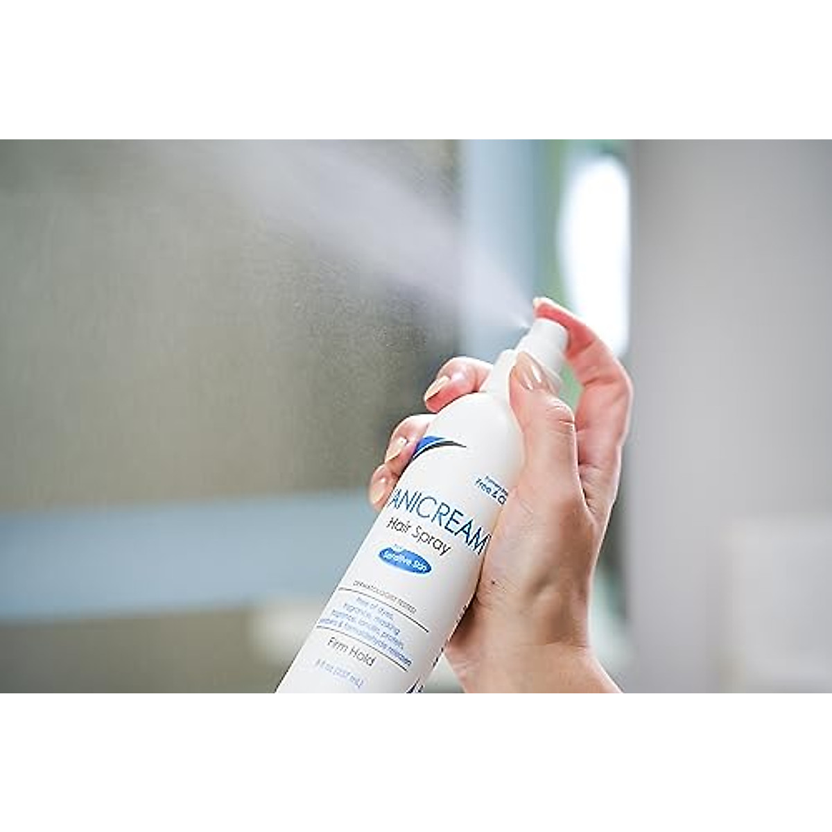 Vanicream Firm Hold Hairspray, Fragrance and Gluten Free, For Sensitive Skin, 8 Ounce, Packaging May Vary