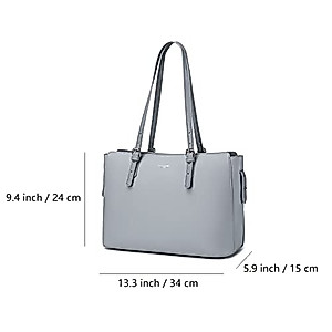 Shoulder Purse and Handbags for Women Medium Triple Compartment Satchel Crossbody Tote Bag Top Handle Satchel Bag
