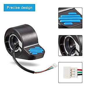 TOMALL Electric Scooter Thumb Throttle Accelerator Throttle Accelerator Replacement Parts Throttle Pedal Replacement Electric Scooter Parts for Ninebot Electric Scooter ES1/ES2/ES3/ES4