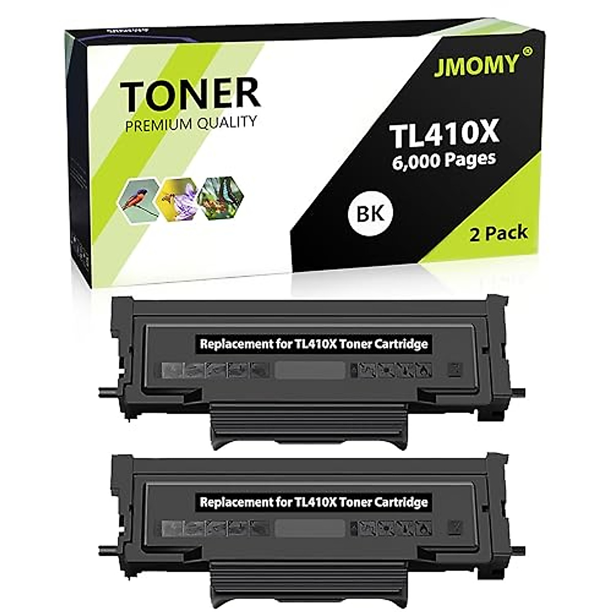 Jmomy TL-410X Toner Cartridge Replacement for Pantum TL-410X TL-410H TL-410 TL410 Work for P3012DW P3302DW P3302DN M6800FDW M6802FDW M7100DN M7100DW M7102DW M7102DN P3010DW P3300DN (2 Pack 6000 Pages)
