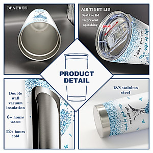 Vutieso Goddaughter Gifts From Godmother, Goddaughter Gifts Cup 20oz, Goddaughters Gifts From Godmother, Birthday Graduation Gifts For Goddaughter, Goddaughter Baptism Gifts, Gift For Goddaughter