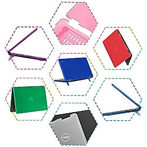 mCover Case Compatible for 2019~2022 11.6" Dell Chromebook 3100/3110 Education Clamshell (180 ° Hinge) Laptop ONLY (NOT Fitting Any Other Dell Models) - Blue