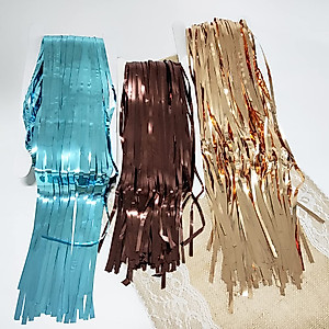 Teddy Bear Baby Shower Decorations for Boy Teddy Bear Theme Birthday Decorations Teddy Bear Party Backdrop Blue Tan Brown Foil Curtains Teddy Bear Party Decorations Teddy Bear Party Supplies