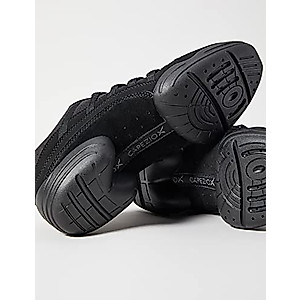 Capezio Unisex Rock It Dansneaker Dance Shoe, Dance Shoes With Cool Ventilated Arch & Modern Design For Many Styles Of Dance,Shoes Women & Men Can Wear For Studio Practice & On Stage-Black,Size 10.5