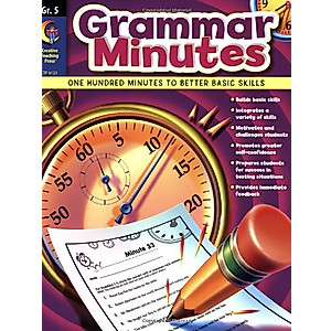 Creative Teaching Press Grammar Minutes, Grade 5