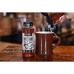The Spicy Shark Hot Honey 12 oz Bottle 100% pure Spicy Hot Honey, Made in the USA, Gluten-Free & Paleo - Brand featured on Hot Ones