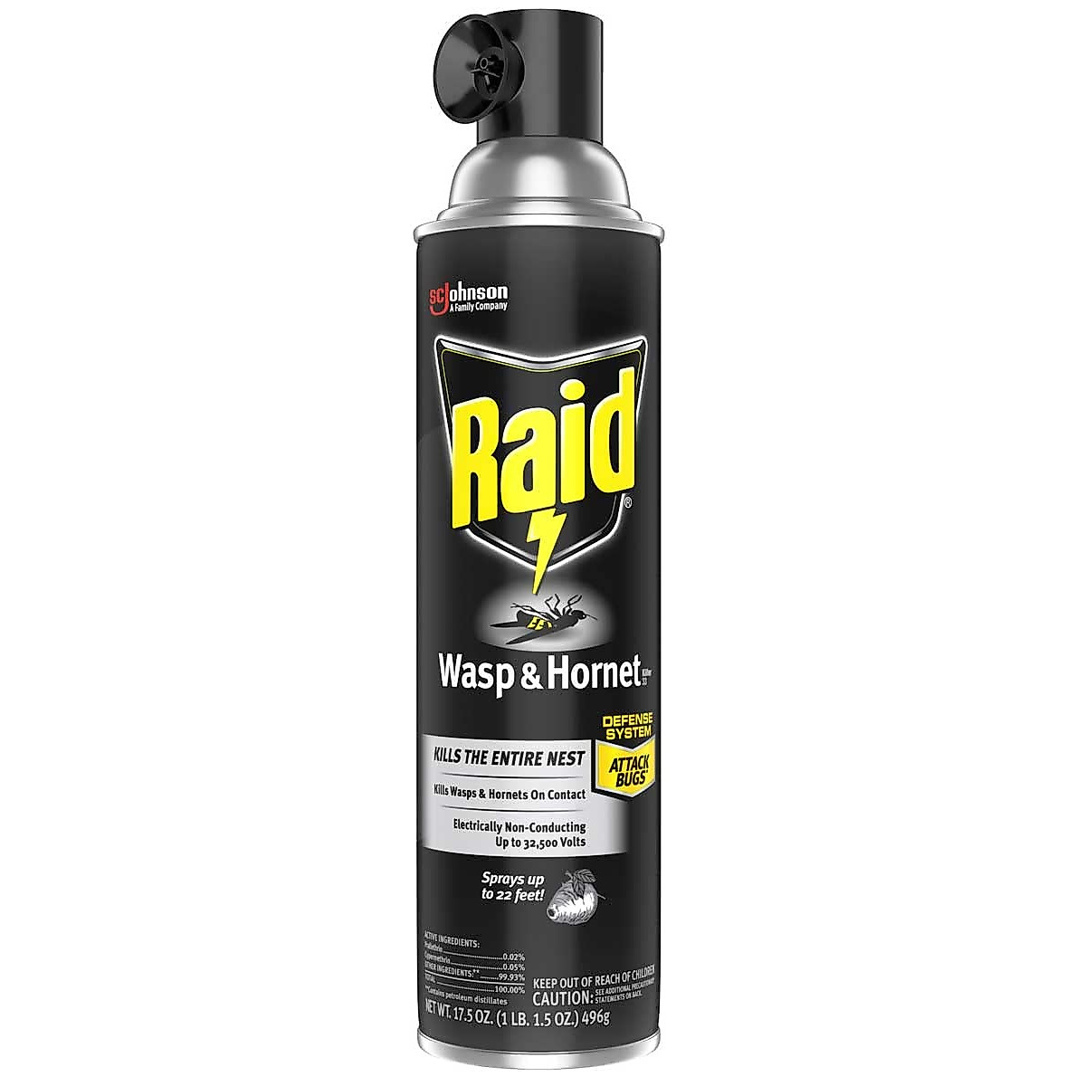 Raid Wasp and Hornet Killer, 17.5 OZ (Pack of 3)