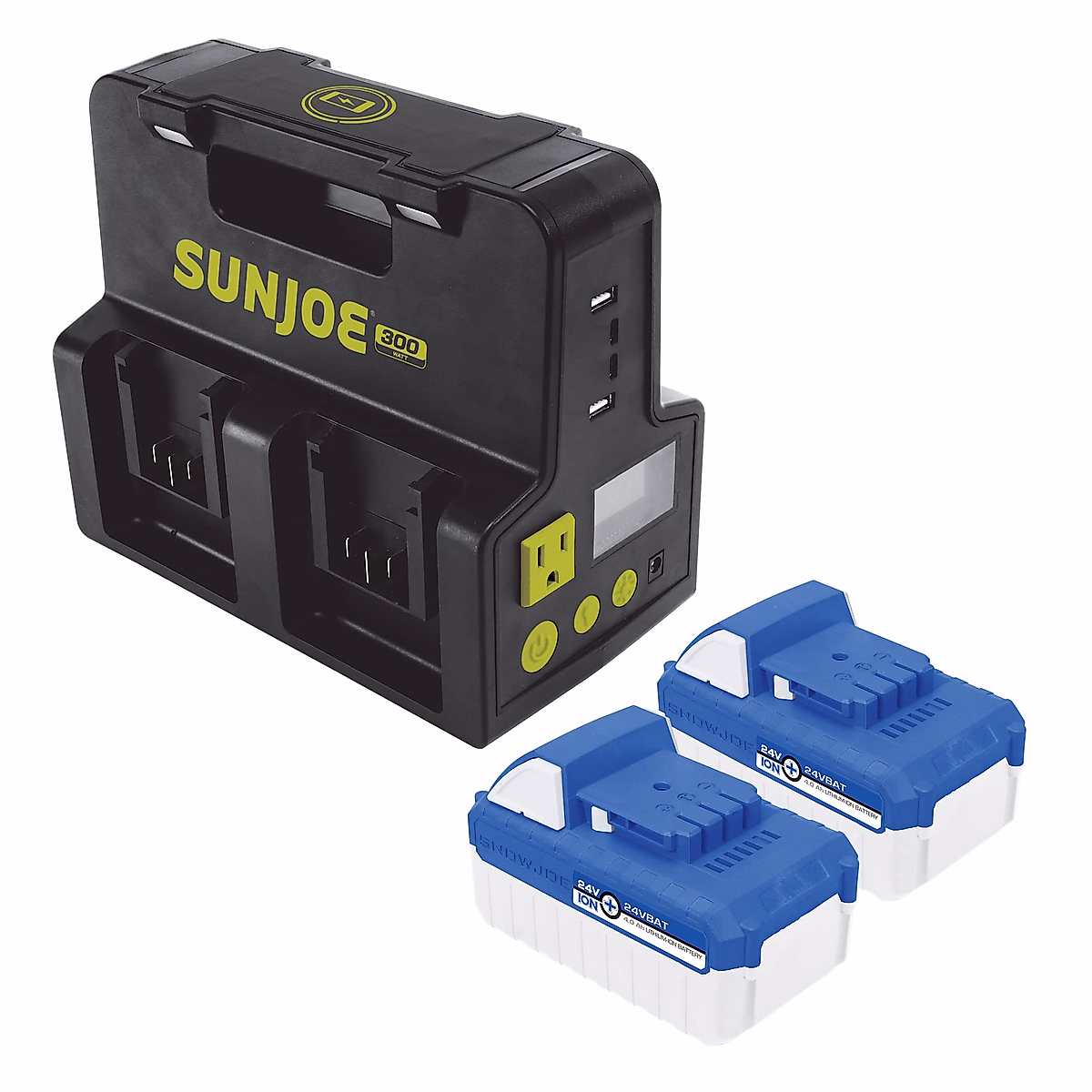 Energy Pack Bundle 1 (24V-300WI 24V iON+ Cordless Hot-Swap Powered Generator + 2 24VBAT 4.0Ah Batteries)