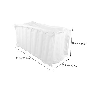 OKUMEYR Shoe Bag Shoe Washing Bag Sneaker Wash Bag Laundry Bag for Sneaker Laundry Wash Bag Dryer Bag for Shoe Laundry Bag Supplies Trainer Wash Bag Sneaker Bag Shoes White Polyester