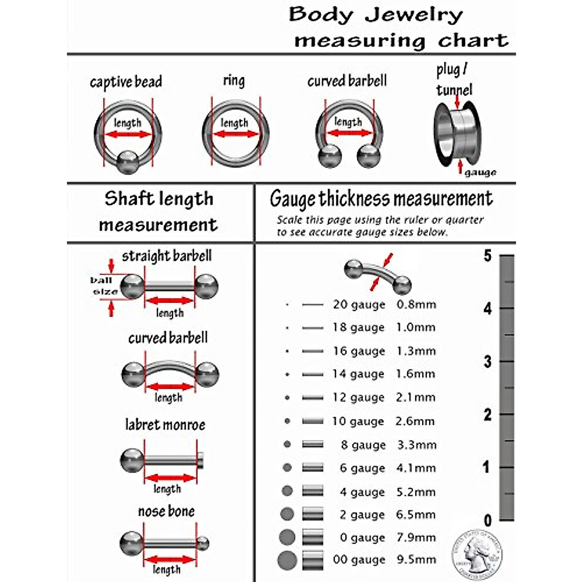 FIFTH CUE 14G Opal Glitter Set 316L Surgical Steel Belly Button Rings