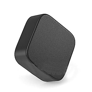 Child Proof 9ml Square Jar Glass Containers (60 Pack) - Cube Jars (All Black W/ White Interior)