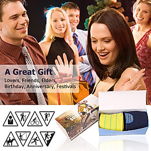 RANDY SUN Slim Waterproof Camping Socks, Women Hiking Wading Trail Running Bodybuilding Exercise Breathable Moisture Wicking Comfortable Outdoor Recreation Socks(1 Pair Midcalf Black S)