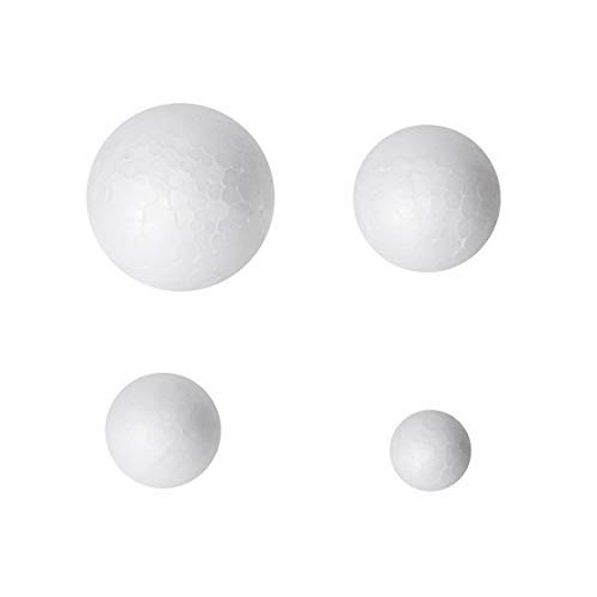 240 Pack Styrofoam Balls -Craft Foam Balls -Foam Craft Balls -Foam Balls For Arts and Crafts, DIY Craft For Home, School Craft Project -240 Bulk Styrofoam Balls, 4 sizes .8’’, 1.2’’, 1.6’’, 2’’ Inches