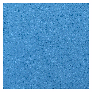 10pcs Thickened Plush Foam Interlocking Floor Mat 0.4" Thick, Square Interlocking Foam Tiles, Soft Puzzle Playmat Area Rug for Room Floor(Color:Light Blue)