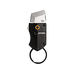 Gerber Gear 30-001691 Key Note Compact Keychain Knife, 1 Inch blade, Black