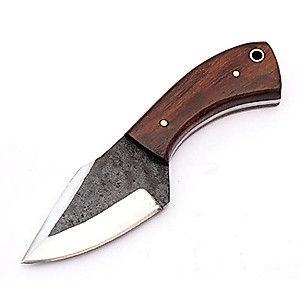 Sky Knives Handmade Fixed Blade High Carbon Steel, Hunting Knives, Bushcraft EDC Survival and Pocket Knife For Men With Sheath.