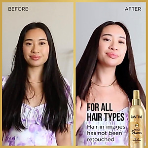 Pantene Hair Spray Miracle Rescue Leave In Conditioner Spray & Mix-In Treatment, Boost of Hydration for Damaged Hair, 5.7 Fl Oz and 3 Fl Oz Each