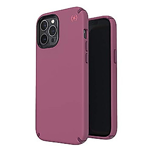 Speck Products Presidio2 PRO iPhone 12 Pro Max Case, Lush Burgundy/Azalea Burgundy/Royal Pink