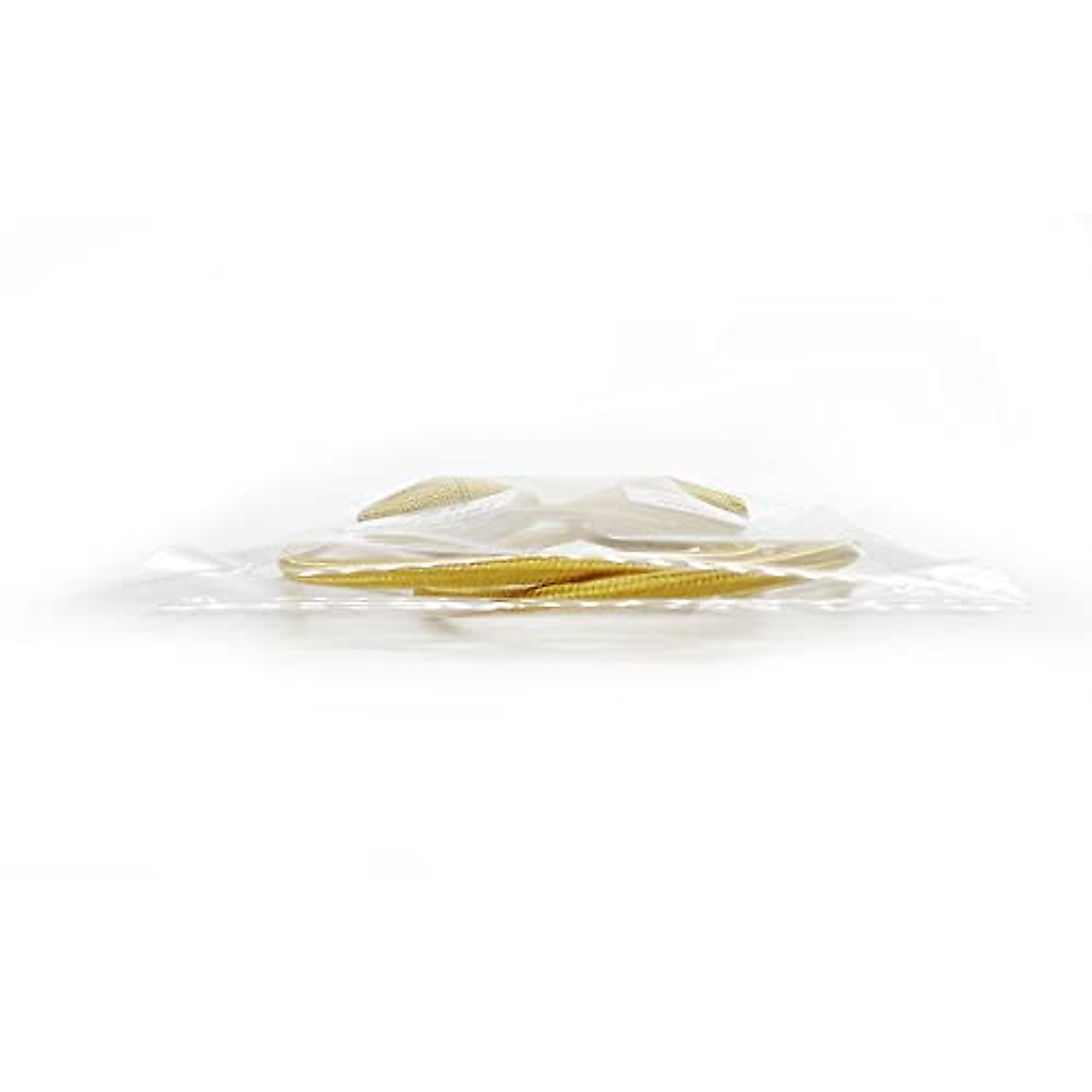 TECVINCI Magnetic Curtain Tiebacks with Upgrade Larger Magnet, 2 Pack 16 Inch Drapery Holdbacks for Indoor & Outdoor Curtain - Gold