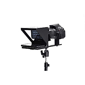 Little Prompter, The Original Compact Personal Teleprompter for Video Production. No Studio Required. Perfect for DSLRs, Webcams, and Built-in Laptop Cameras. Use with iOS or Android.