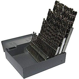 HSS 60 Piece Left Hand Jobber Length Drill Set