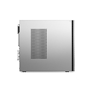 Lenovo IdeaCentre 3i Desktop, Intel Core i3-12100 Processor, 12GB RAM, 256GB SSD, Wi-Fi 6, HDMI, RJ-45, SD Card Reader, VGA, Windows 11 Home, Grey, Wired KB & Mouse
