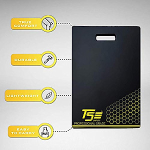 TSE Safety True Flex Protective Kneeling Pad, Premium Quality Neoprene Pad, Heavy Duty Stabilization, Easy to Carry Handle, Comfortable Ergonomic Design Kneeling Mat