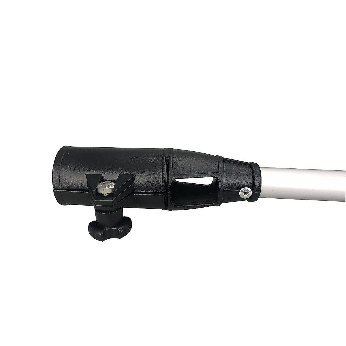 Pactrade Marine Boat Tiller Handle Extension Ergonomic Grip Anodized Aluminum Tubing Suitable for Outboard and Hand-Operated Universal Trolling Motor (Fixed Length 29")