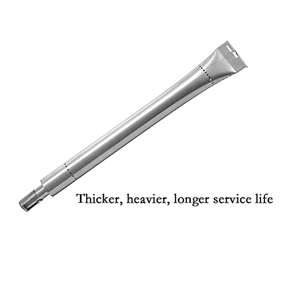 Votenli S9602A(4-Pack) S1108A(4-Pack) 15 7/8" Stainless Steel Heat Plate and Burner Replacement for Broil King 9625-84, 9625-87, 9635-84, 9635-87, Baron 320, Baron 340, Baron 420, Baron 440,