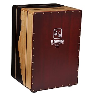 A Tempo Percussion Cajon, Brown (CJ-TOCAD-01)