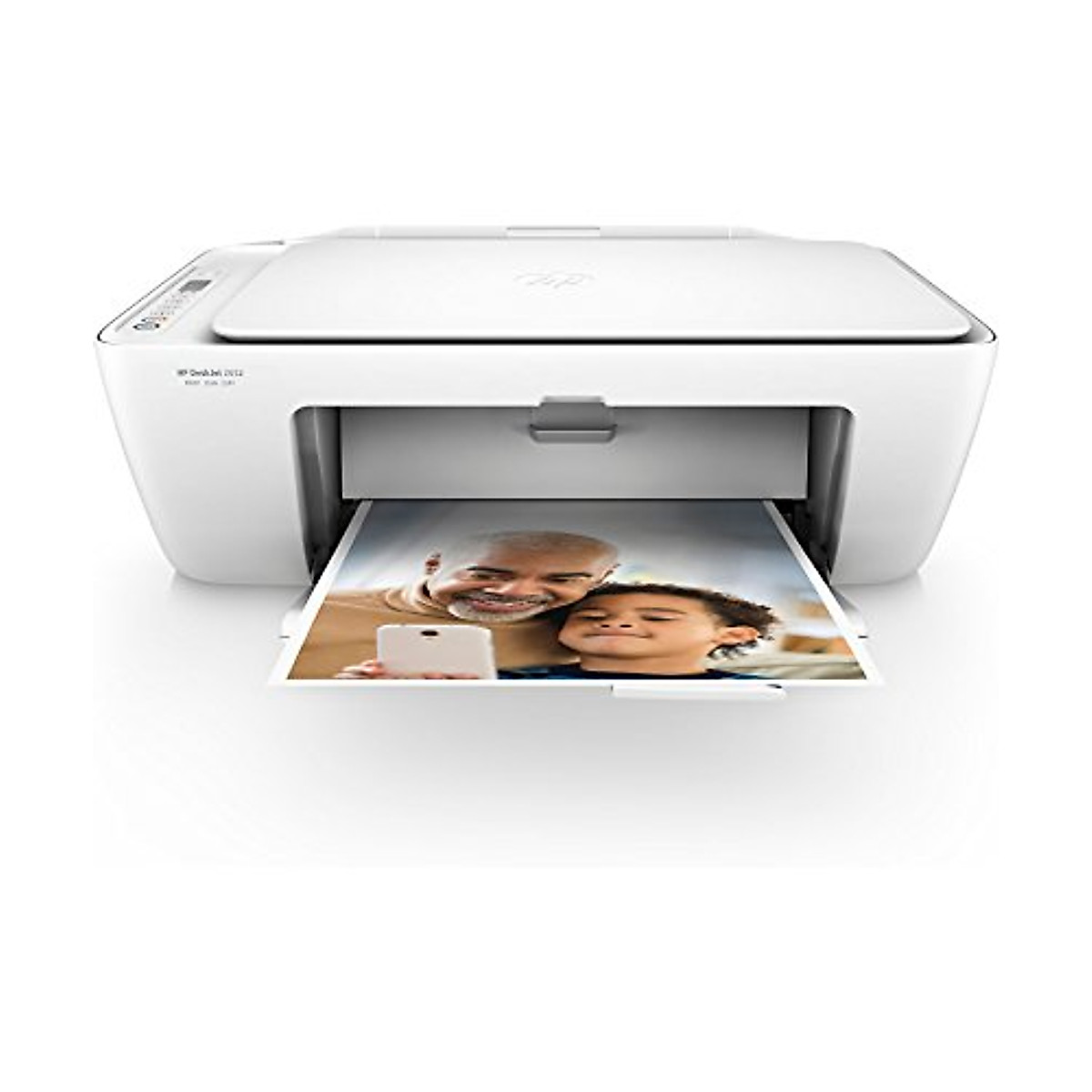 HP DeskJet 2652 All-in-One Printer in White (Renewed)
