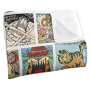 Garfield Collage Silky Touch Super Soft Throw Blanket 36" x 58"