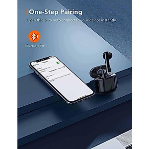 POCO, LLC Wireless Earbuds Bluetooth Headphones in-Ear Noise Cancelling Earbuds Stereo Sound, Deep Bass & with Charging Case Air Buds Pro Touch Control,for Sport