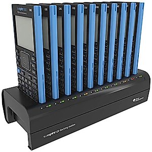 TEXAS INSTRUMENTS Graphing Calculator - USB - Battery (Pack of 10)