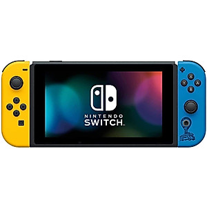 Nintendo Switch Wildcat Bundle - Holiday Family Set Fort nite Special Edition 32GB Console - Yellow and Blue Joy-Con - 6.2" Touchscreen LCD, 2000 V Bucks, TWE 128GB Micro SD Card (Renewed)