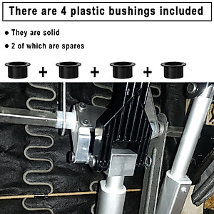 Metal Drive Toggle and Clevis Mount Fit La-Z-Boy/Lazyboy Power Recliners, Includes 4 Elastic Wear Bushings, Fits for La-Z-Boy Power Rocker Recliners