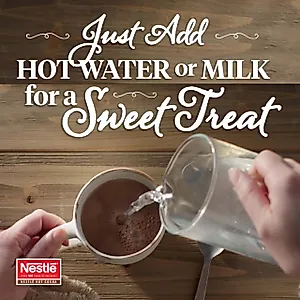 Nestle Hot Chocolate Mix, Whipper Mix, Dark Chocolate Flavor Hot Cocoa, Bulk Whipped Cocoa, 2 lb Bag