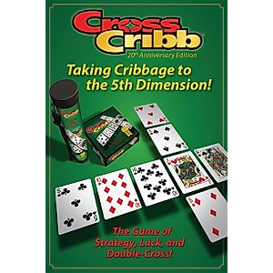 20th Anniversary CrossCribb® | A Twist on Cribbage | Strategy Family Board Game