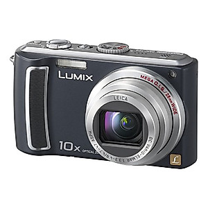 Panasonic Lumix DMC-TZ4K 8.1MP Digital Camera with 10x Wide Angle MEGA Optical Image Stabilized Zoom (Black)