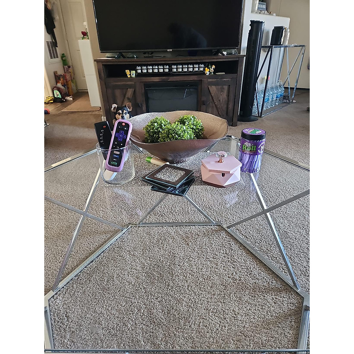 Cute Ashtray for Women, Unique Design Ashtray with Lid and Removable Liner, Easy to Clean, Perfect Pink Ash Trays Indoor, Funny Ashtray Gift for Cigarette Smokers