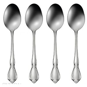 Oneida Chateau Dinner Place Spoons - Set of 4