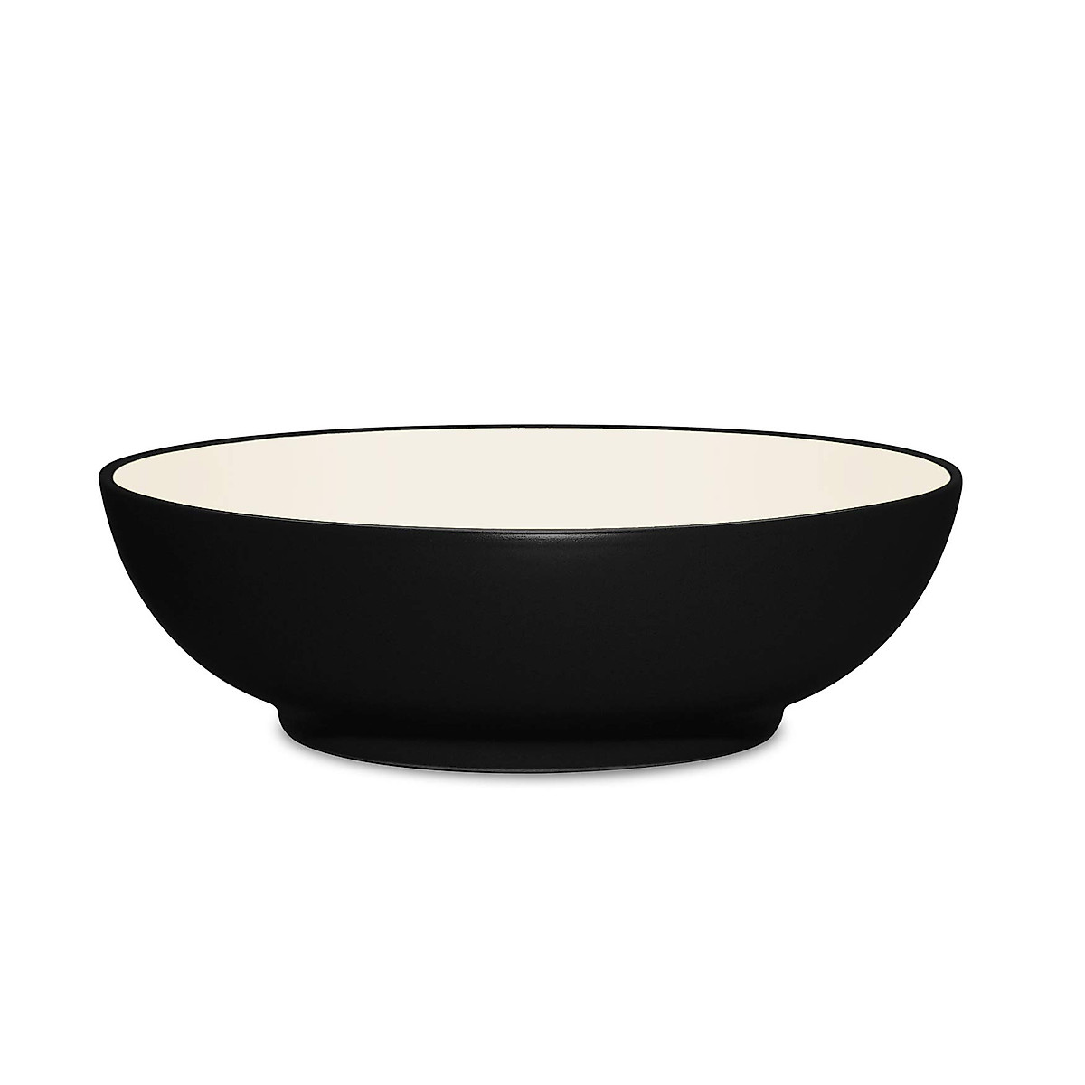Noritake Colorwave Graphite Bowl, Soup/Cereal, 7", 27 oz., Set of 4 in Black/Graphite