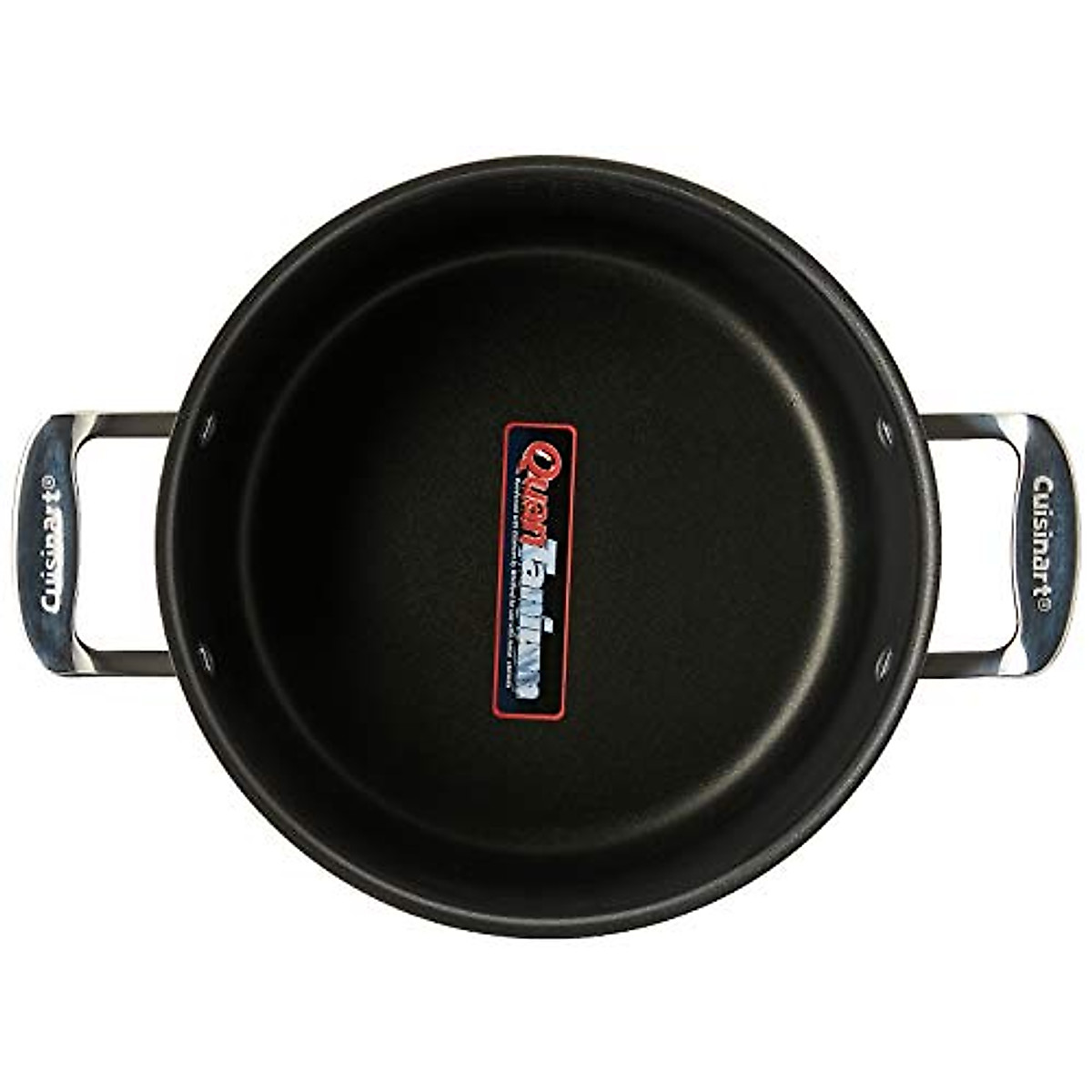 Cuisinart Chef's Classic Nonstick Hard-Anodized 8-Quart Stockpot with Lid,Black